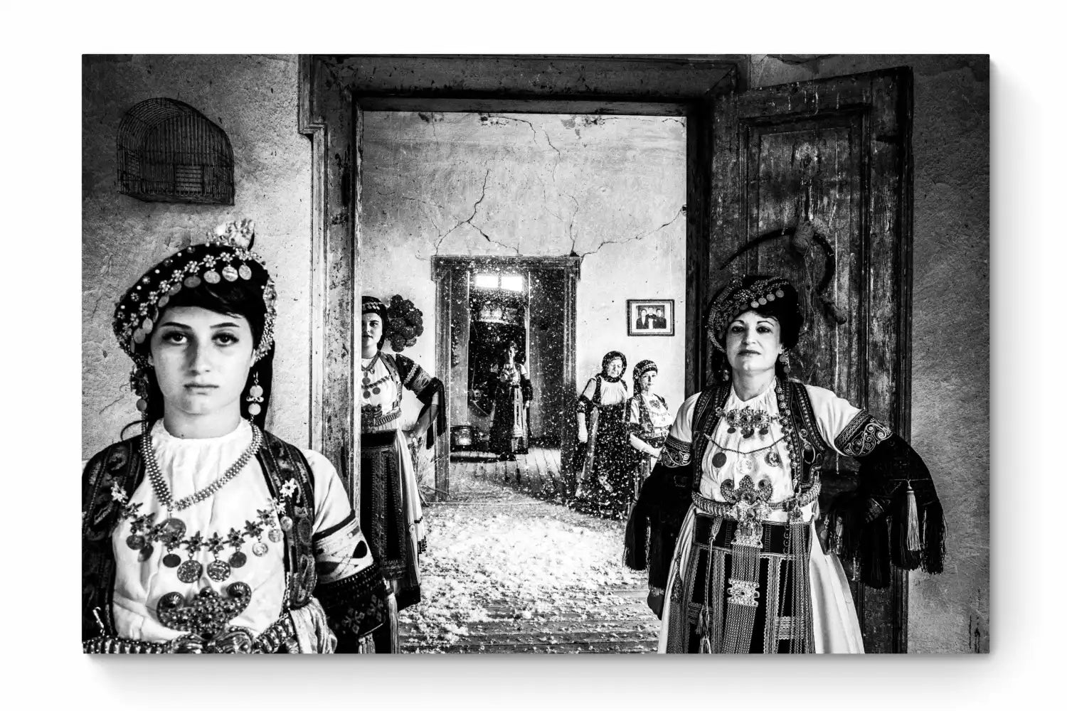 Black & White Art Wall | Karagouna Dresses – George Tatakis